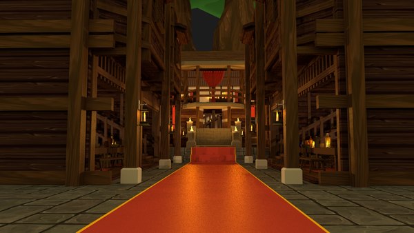 3D medieval guild hall - TurboSquid 1479837
