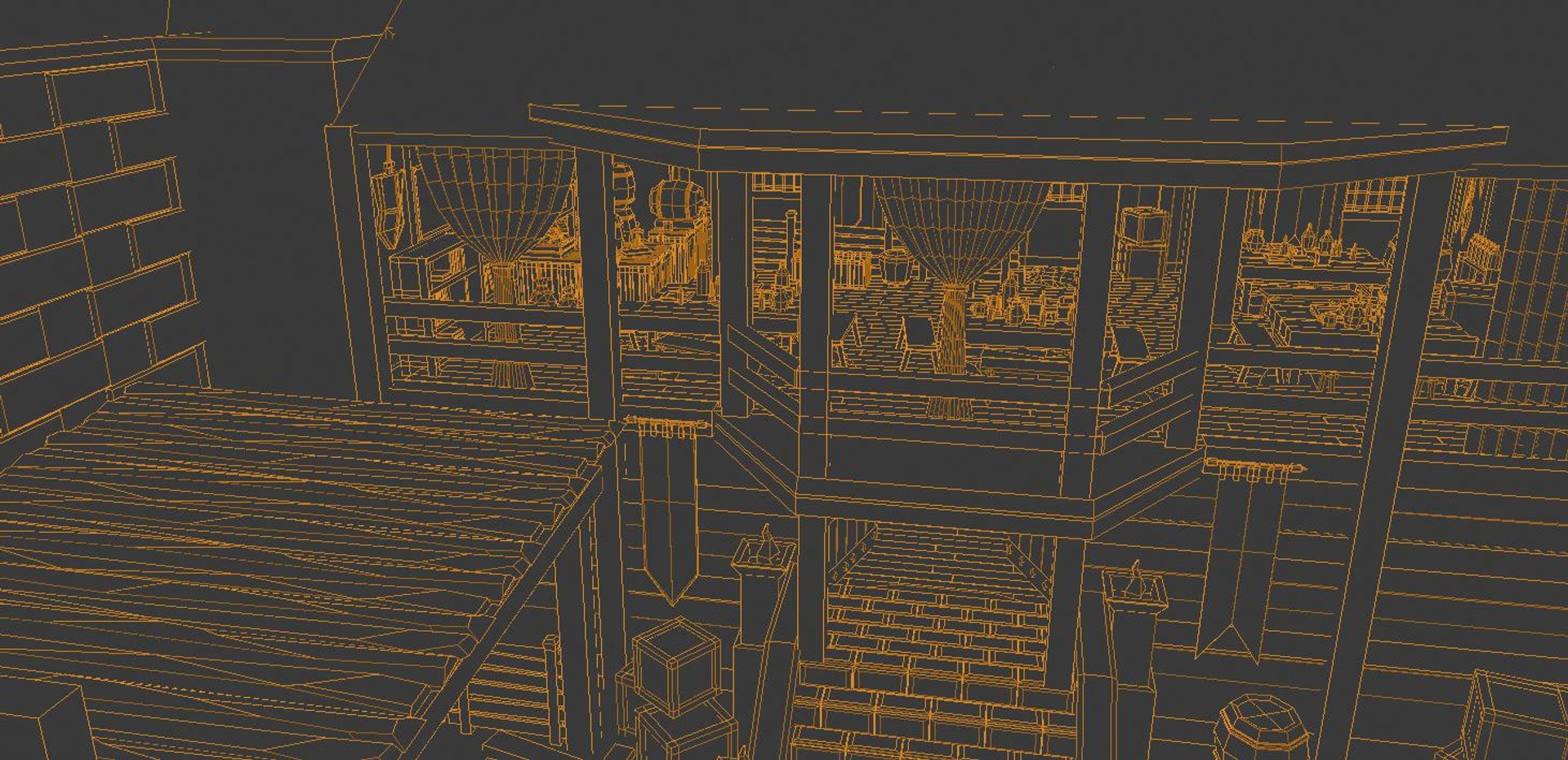 3D Medieval Guild Hall - TurboSquid 1479837