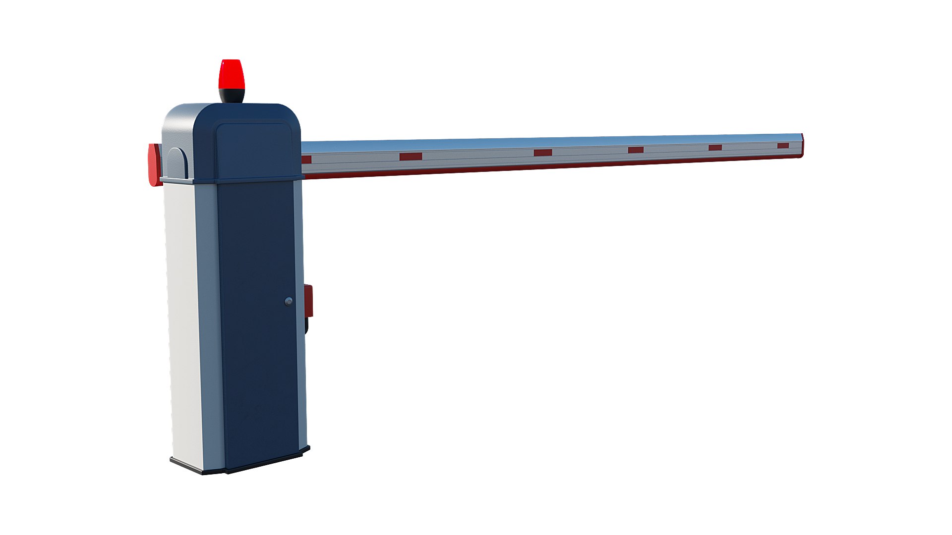 Automatic Traffic Barrier 3D Model - TurboSquid 1733321
