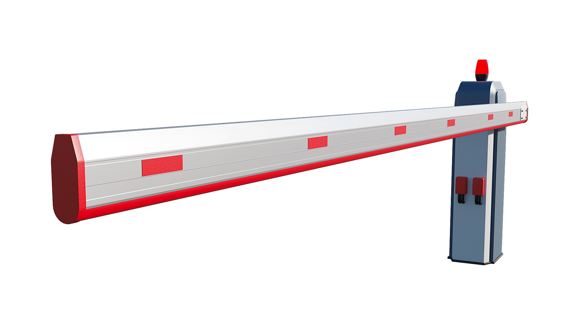 Automatic Traffic Barrier 3D Model - TurboSquid 1733321