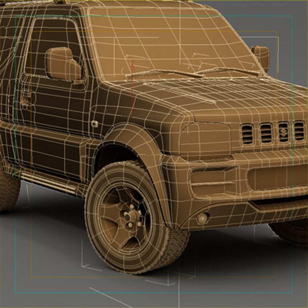 4x4 Jimny 3d Model