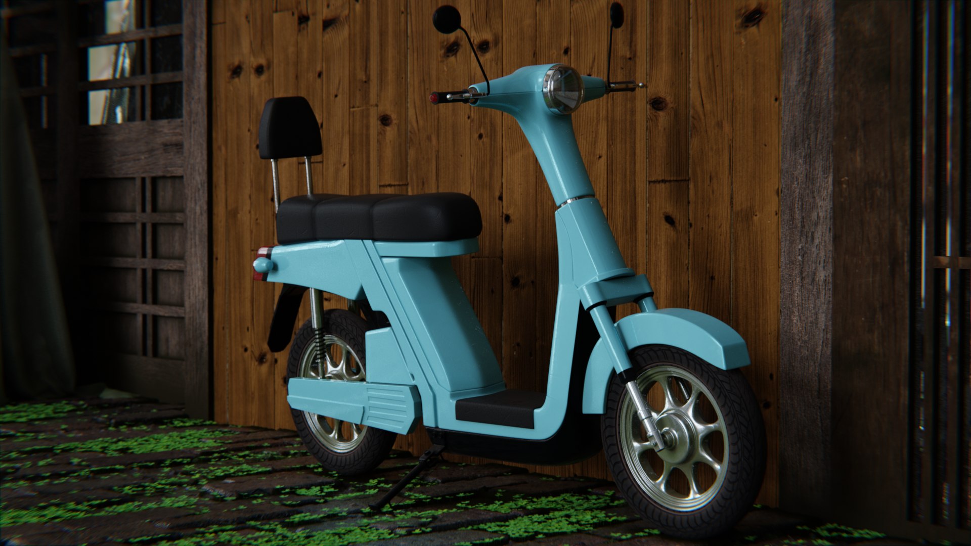 3D Japanese Alley 3d Scene Model - TurboSquid 2107457