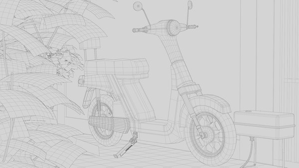 modelo 3d Escena 3d del callejón japonés - TurboSquid 2107457