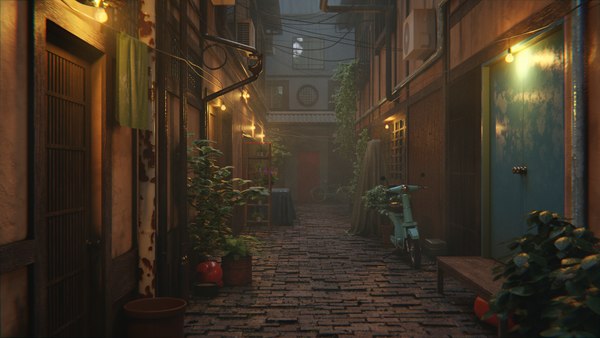 Free 3D Alley Models | TurboSquid