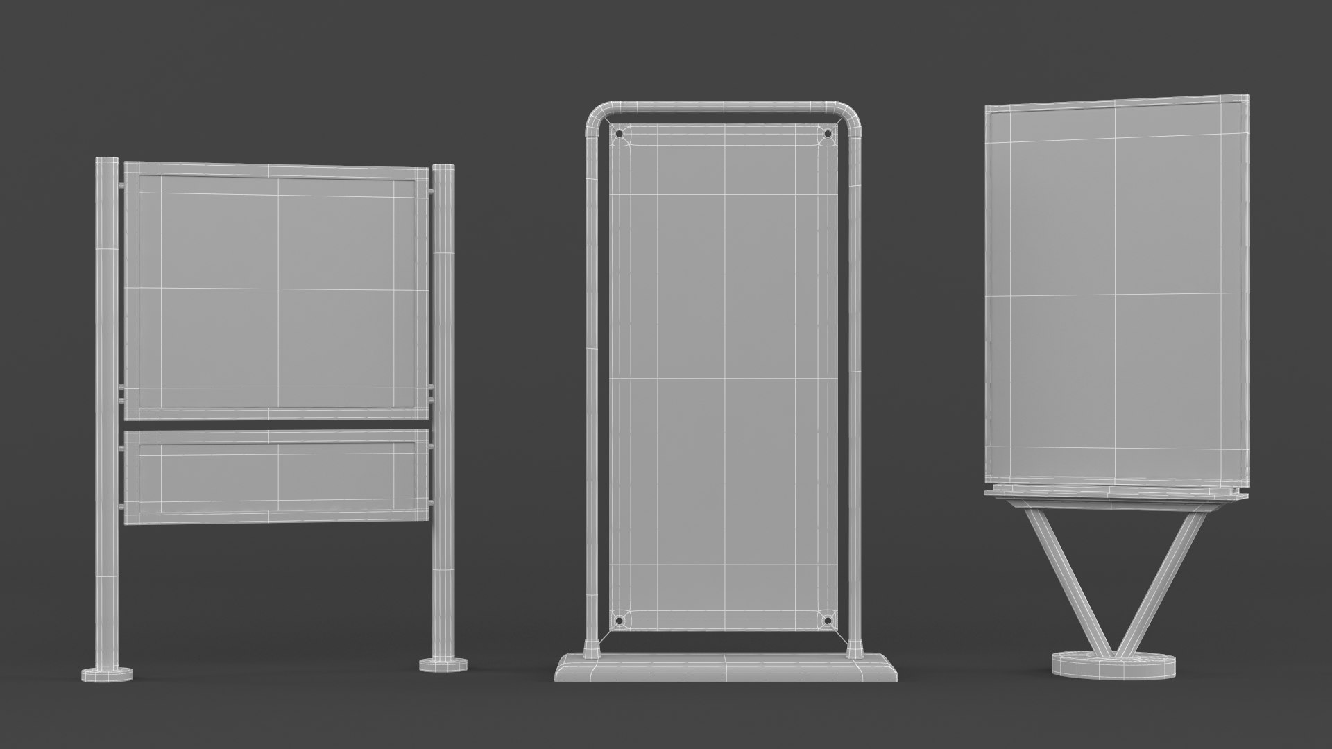Billboard 3D - TurboSquid 2038428