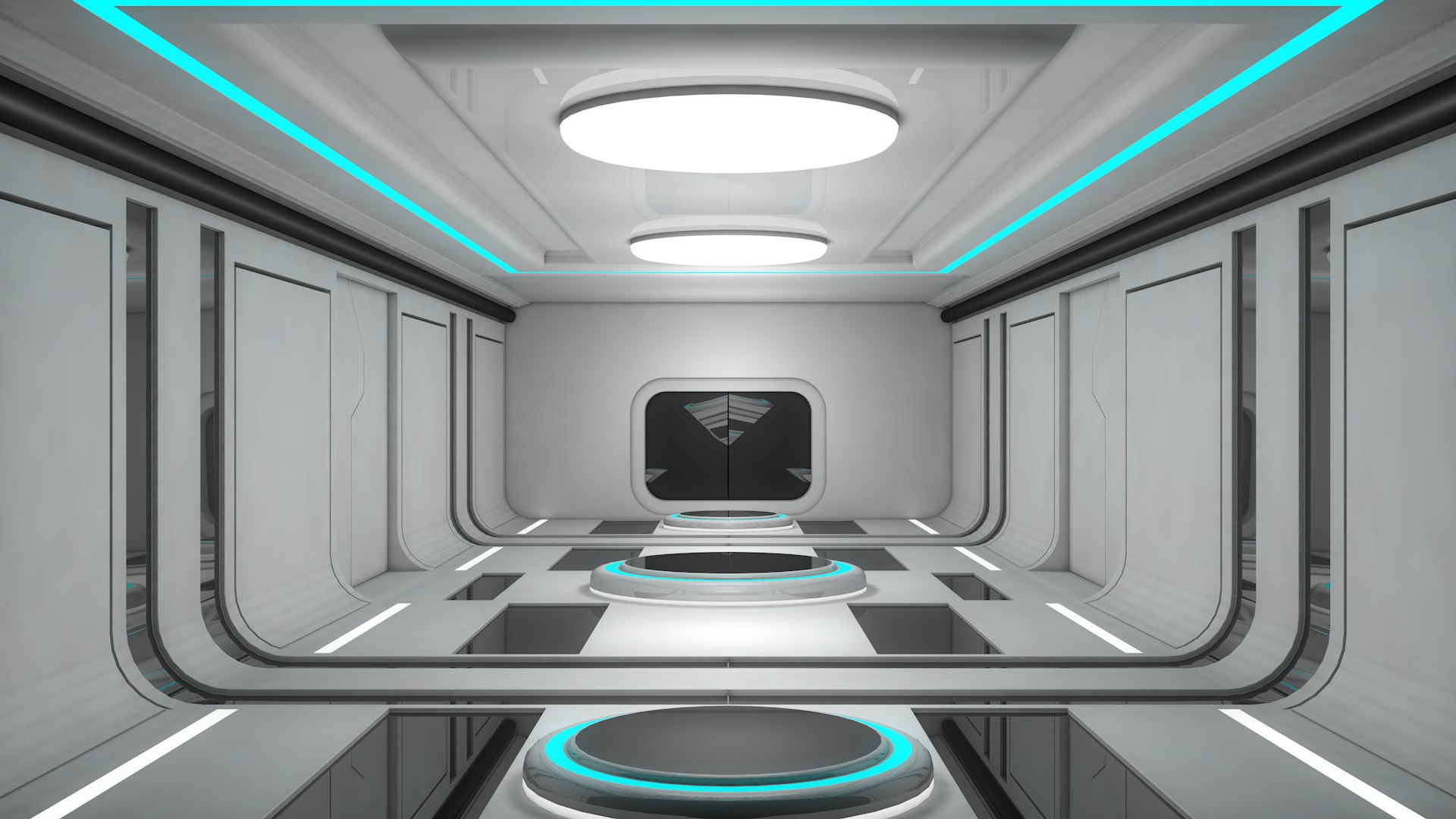 3D Sci Fi Room - TurboSquid 2332506