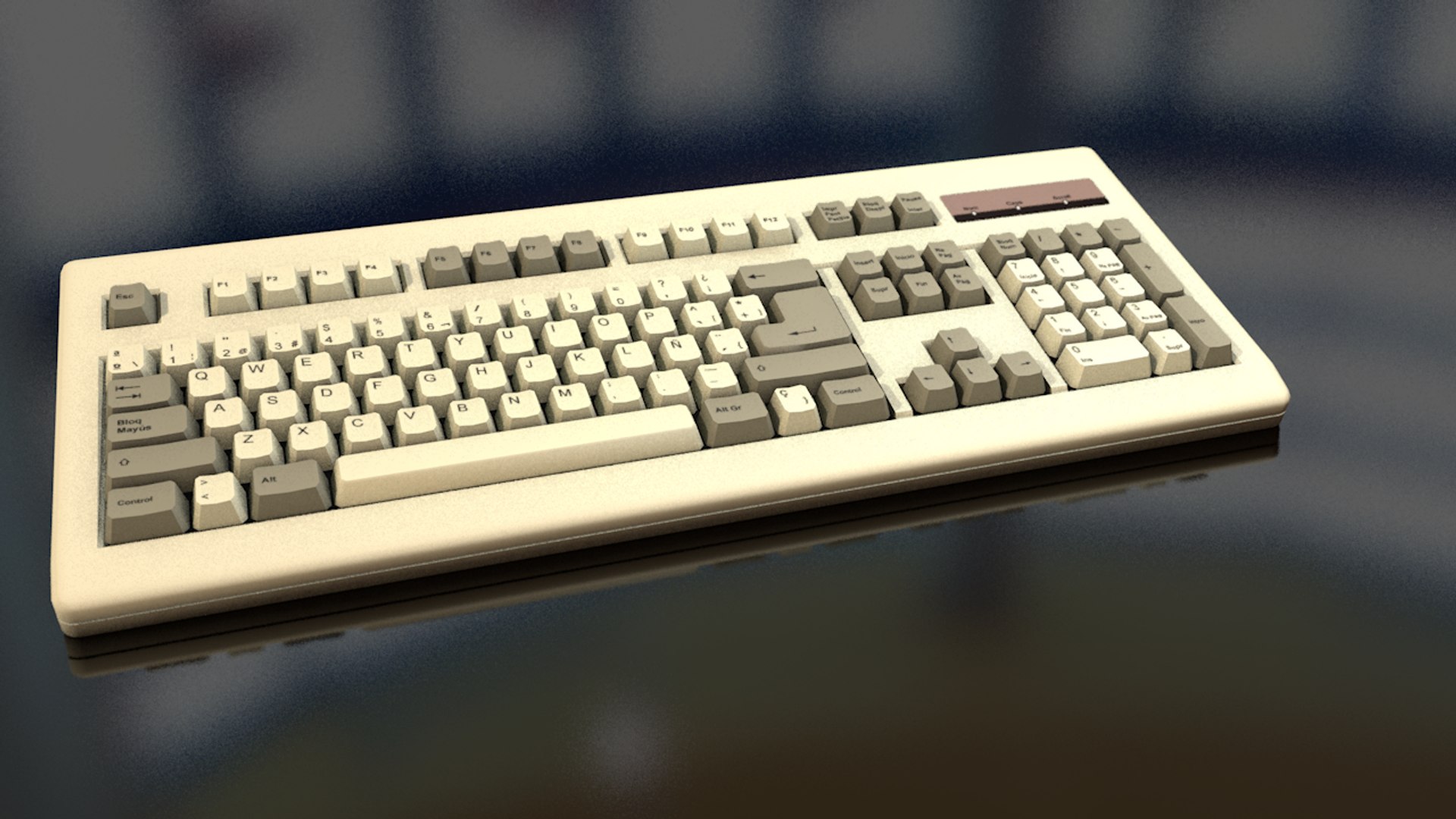 3D Computer Keyboard - TurboSquid 1451259
