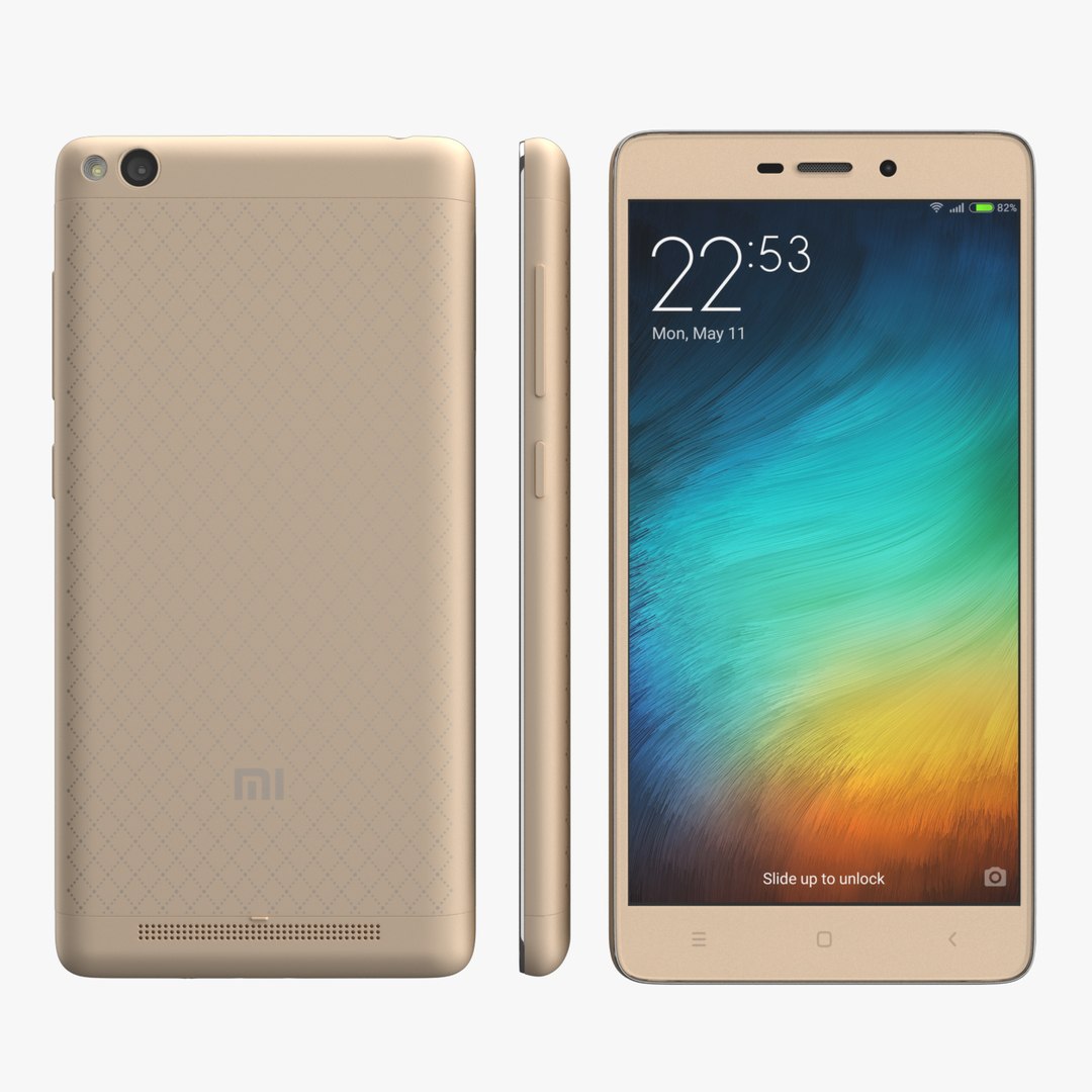 Realistic Xiaomi Redmi 3 Max