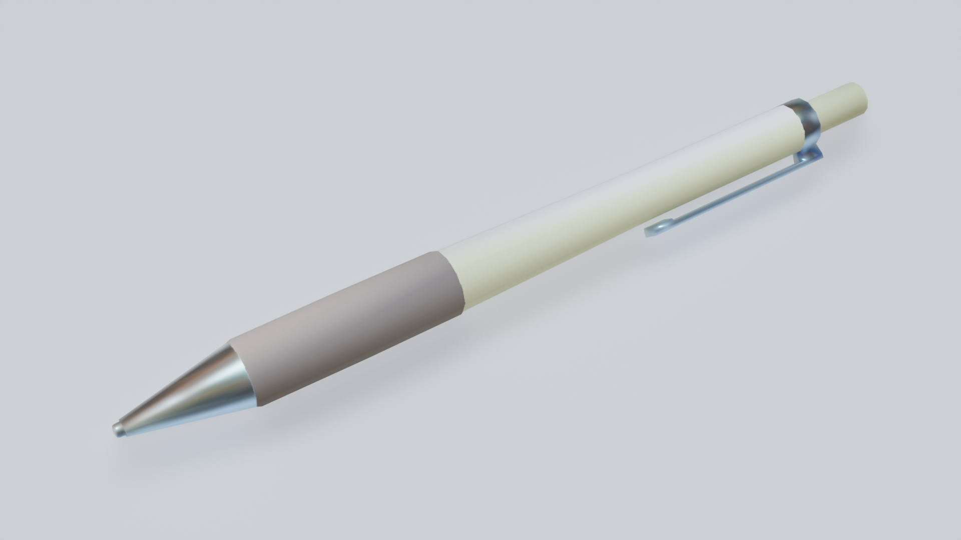 Ergonomic Click Pen Writing 3D Model - TurboSquid 2309326