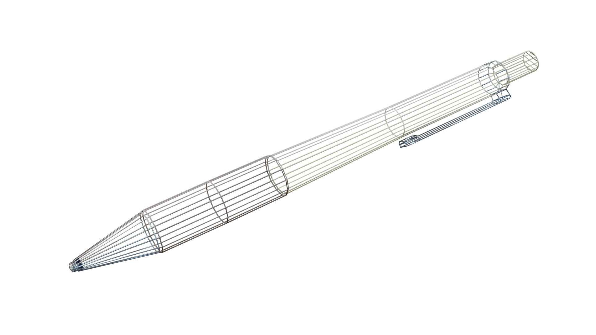 Ergonomic Click Pen Writing 3D Model - TurboSquid 2309326