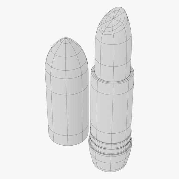 3d lipstick lips model