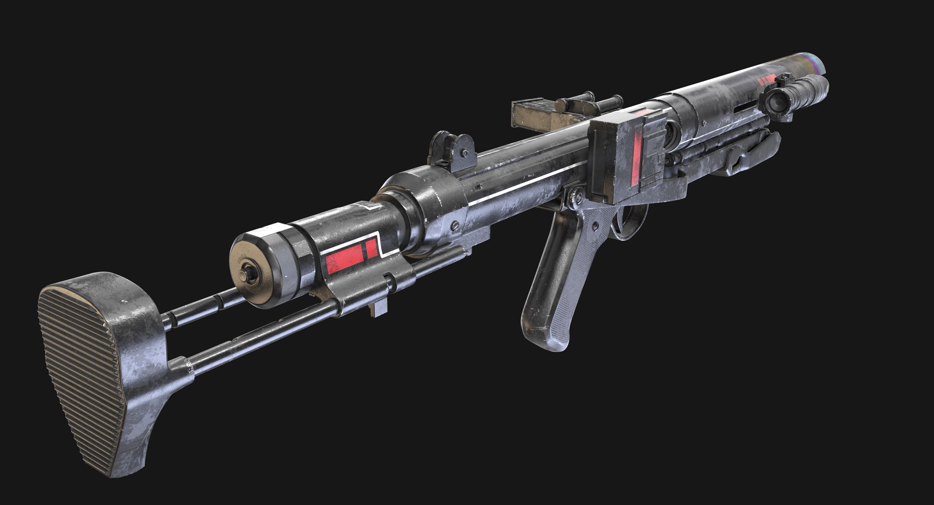 3d Obj Death Trooper Rifle