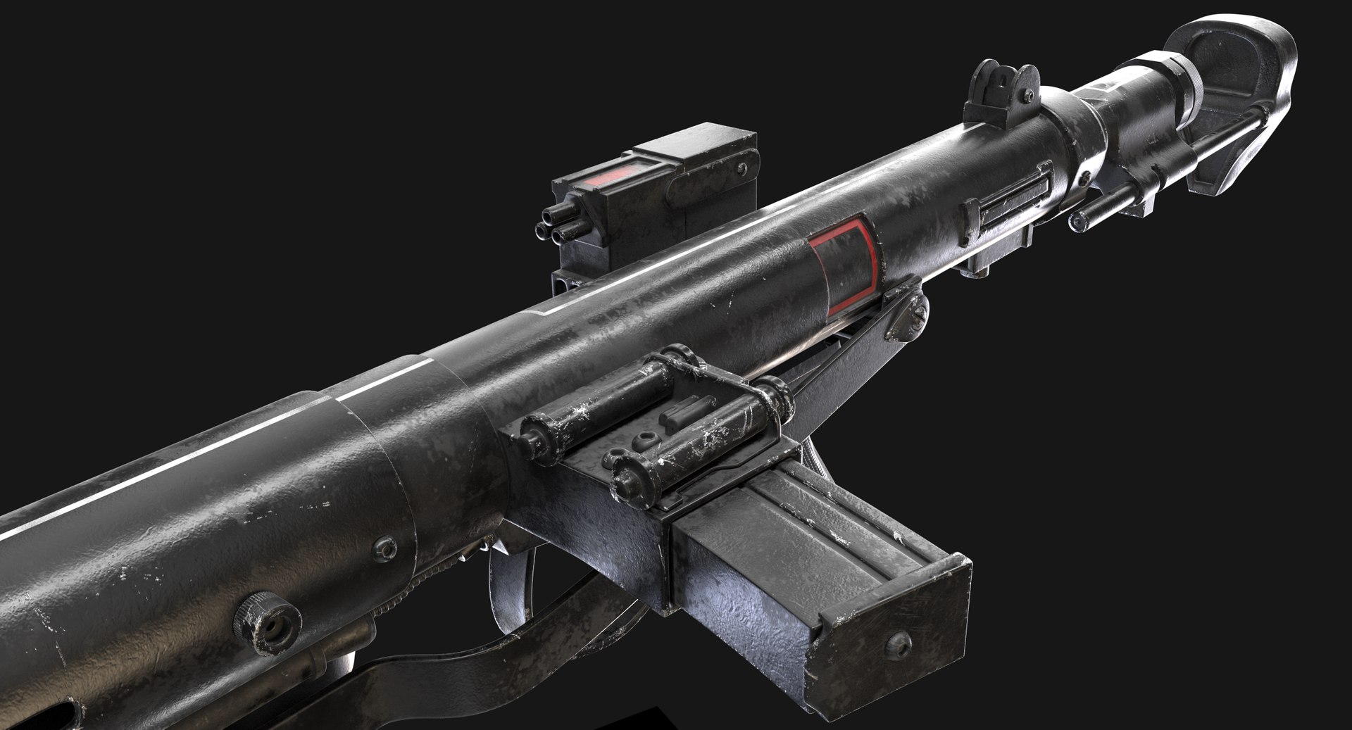 3d Obj Death Trooper Rifle