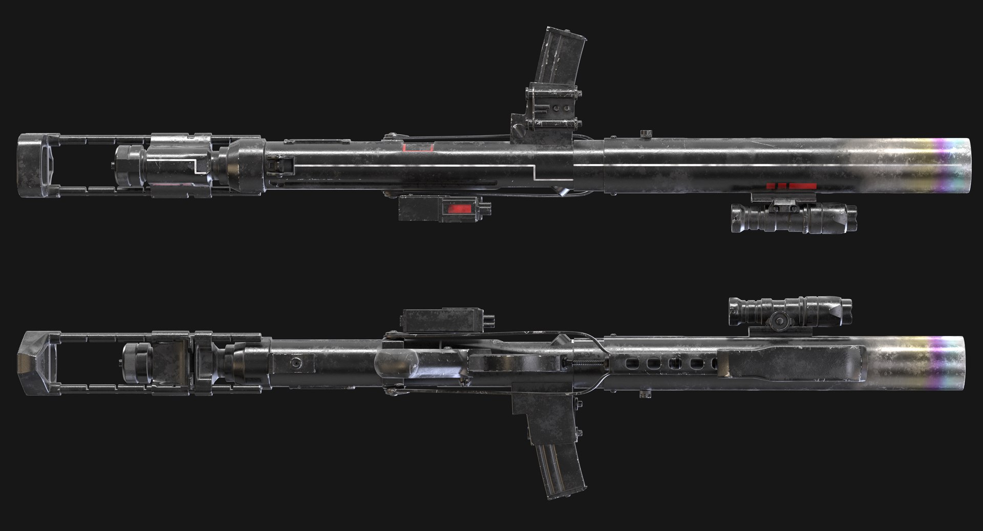 3d Obj Death Trooper Rifle