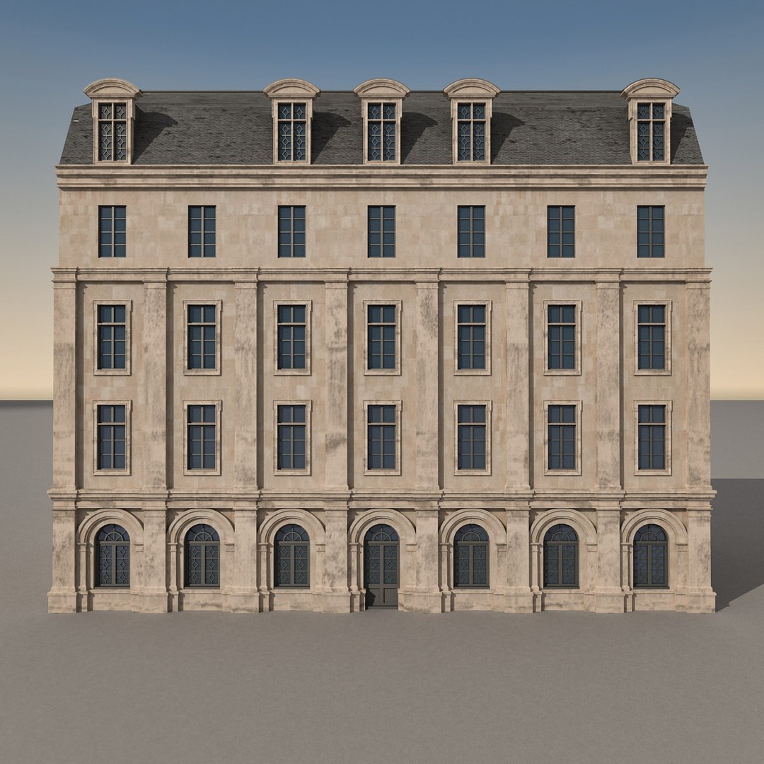 3d European Building Europe