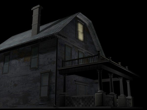 creepy house 3d model