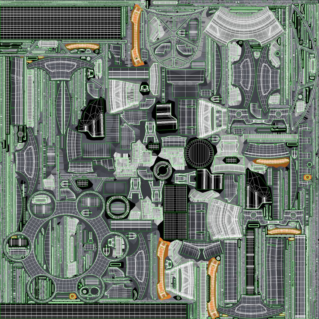 Sci-fi Time Machine Teleport Device PBR 3D - TurboSquid 1959246