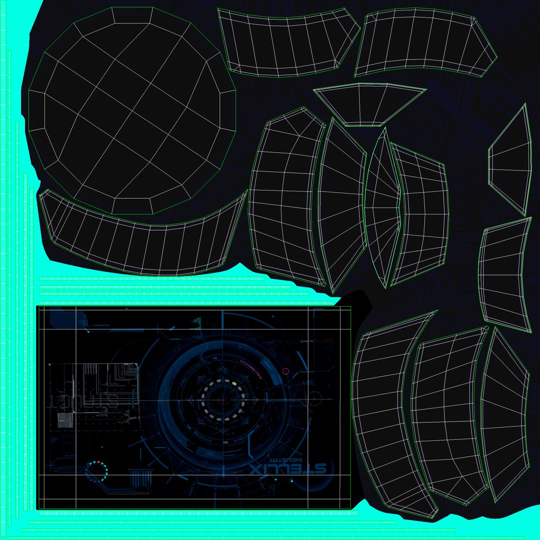 Sci-fi Time Machine Teleport Device PBR 3D - TurboSquid 1959246