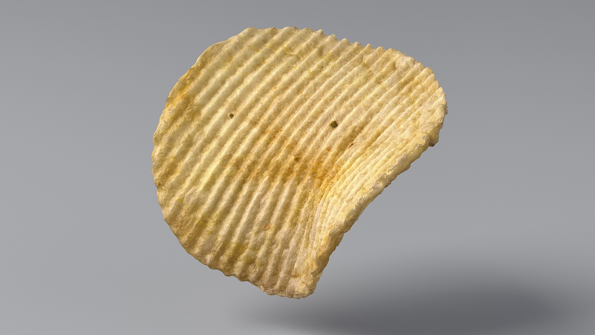 3D Realistic Riffled Chips 01 model - TurboSquid 1973939