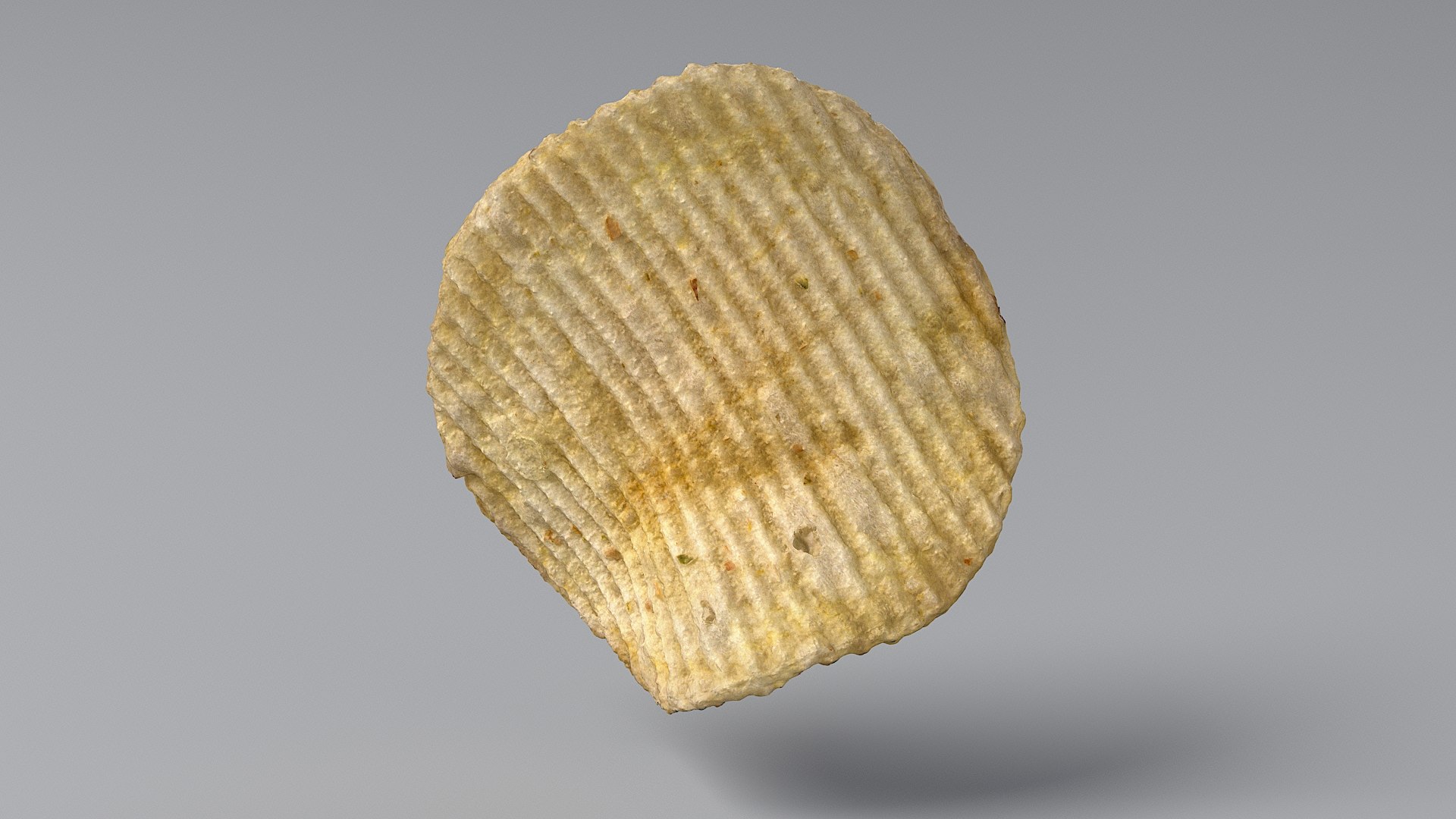 3D Realistic Riffled Chips 01 Model - TurboSquid 1973939