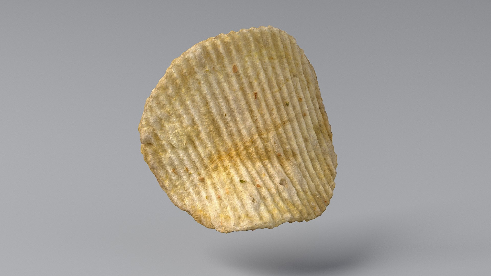3D Realistic Riffled Chips 01 Model - TurboSquid 1973939