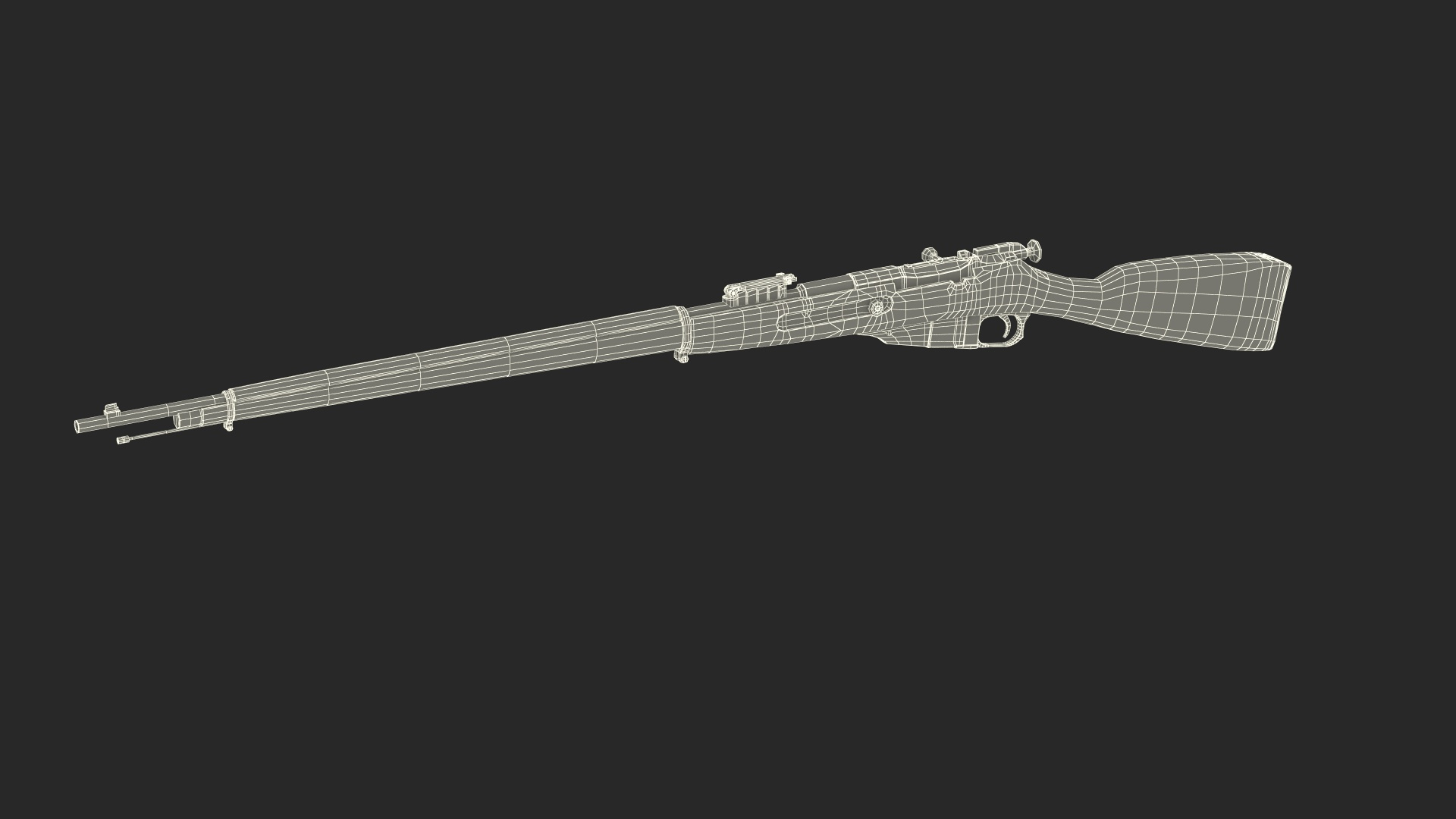 3D Mosin Nagant M1891 Model - TurboSquid 2180374