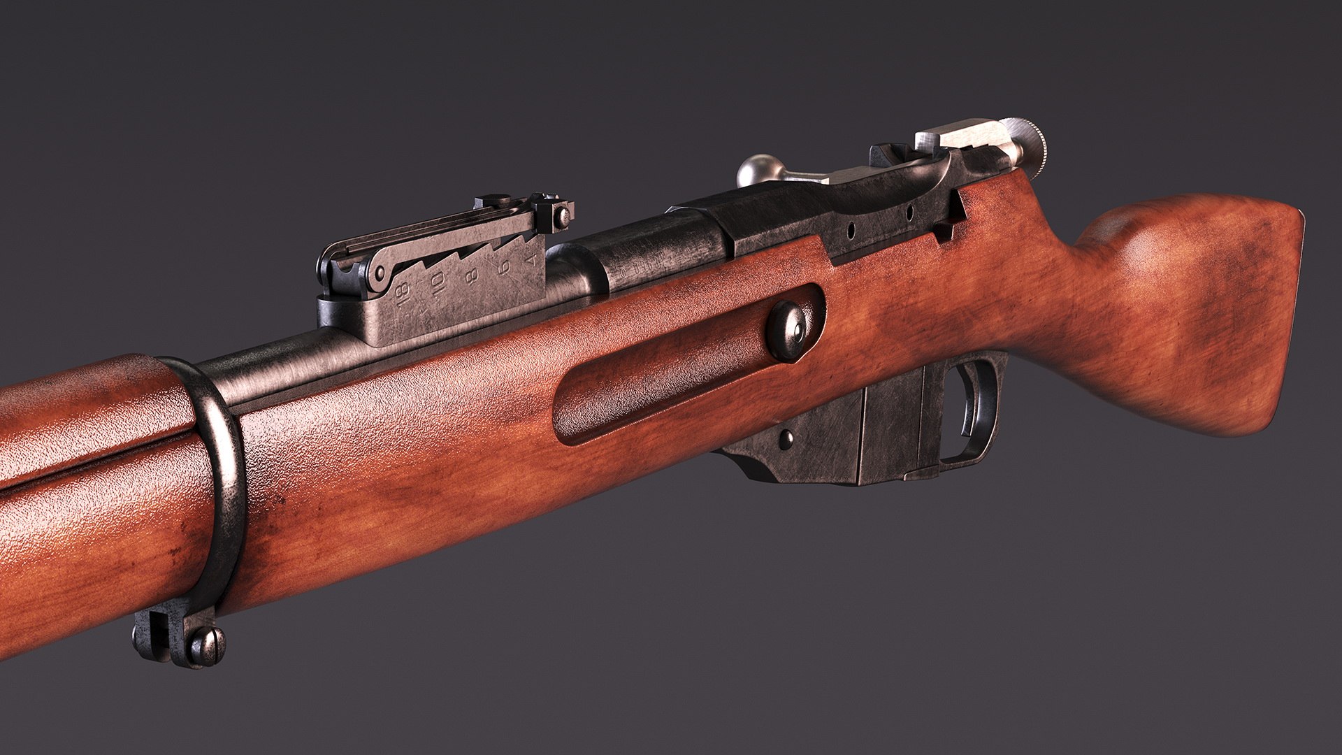 3D Mosin Nagant M1891 model - TurboSquid 2180374