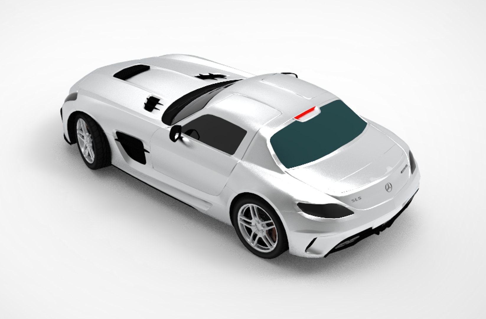 3D coupe mercedes-benz sls amg model - TurboSquid 1560807