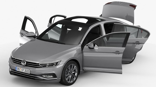 3D model Volkswagen Passat 2020 - TurboSquid 1845474