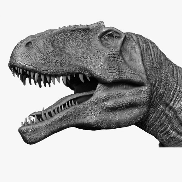 3D модель Giganotosaurus Sculpt Project - TurboSquid 1944551