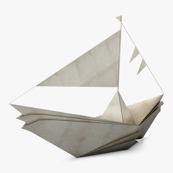 Free 3D -Paper-Boat Models | TurboSquid