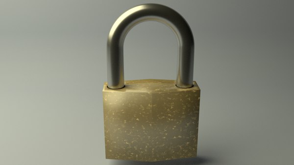 Free 3D Lock Models | TurboSquid