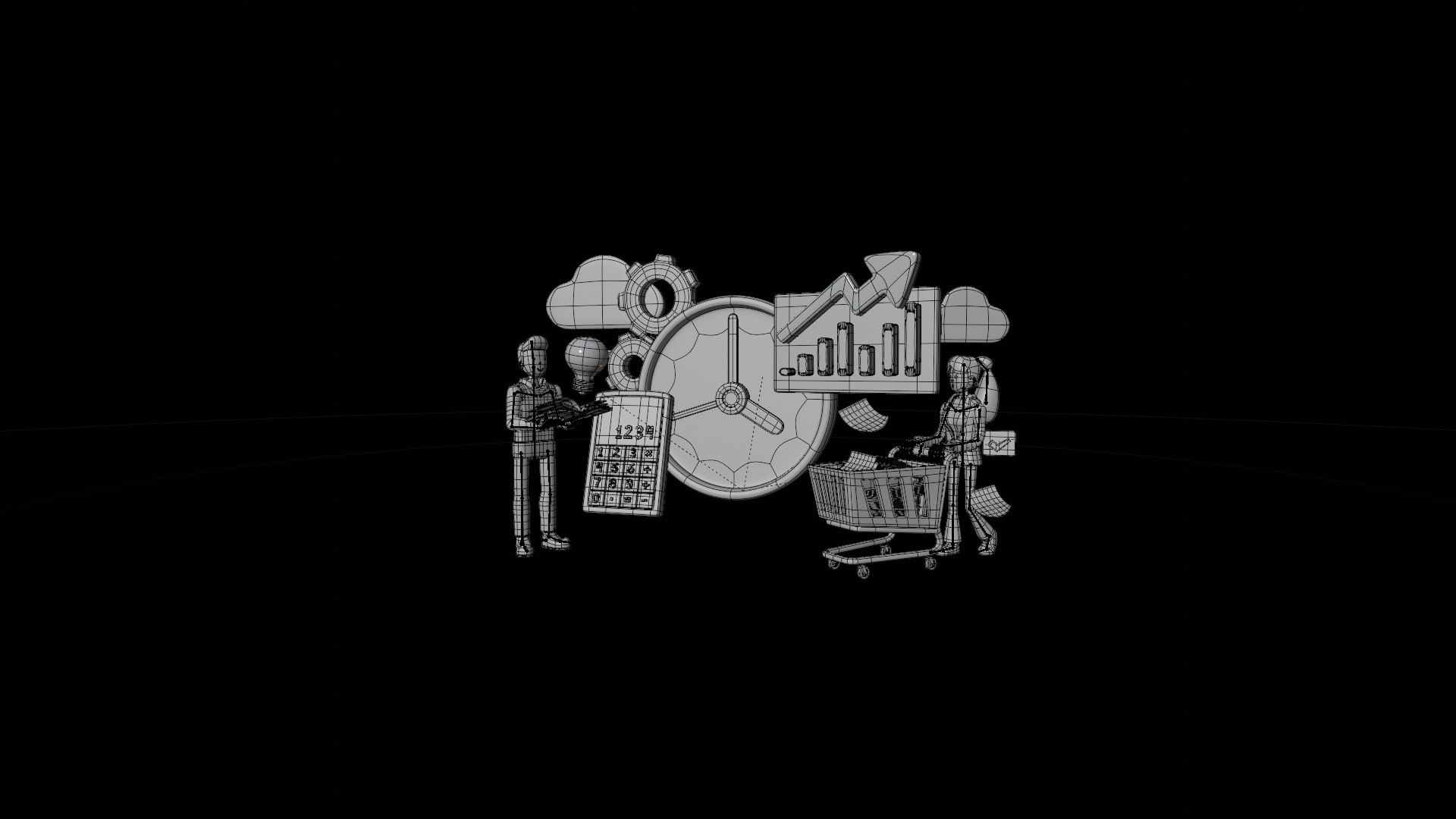 3D Work Efficiency - TurboSquid 2249080