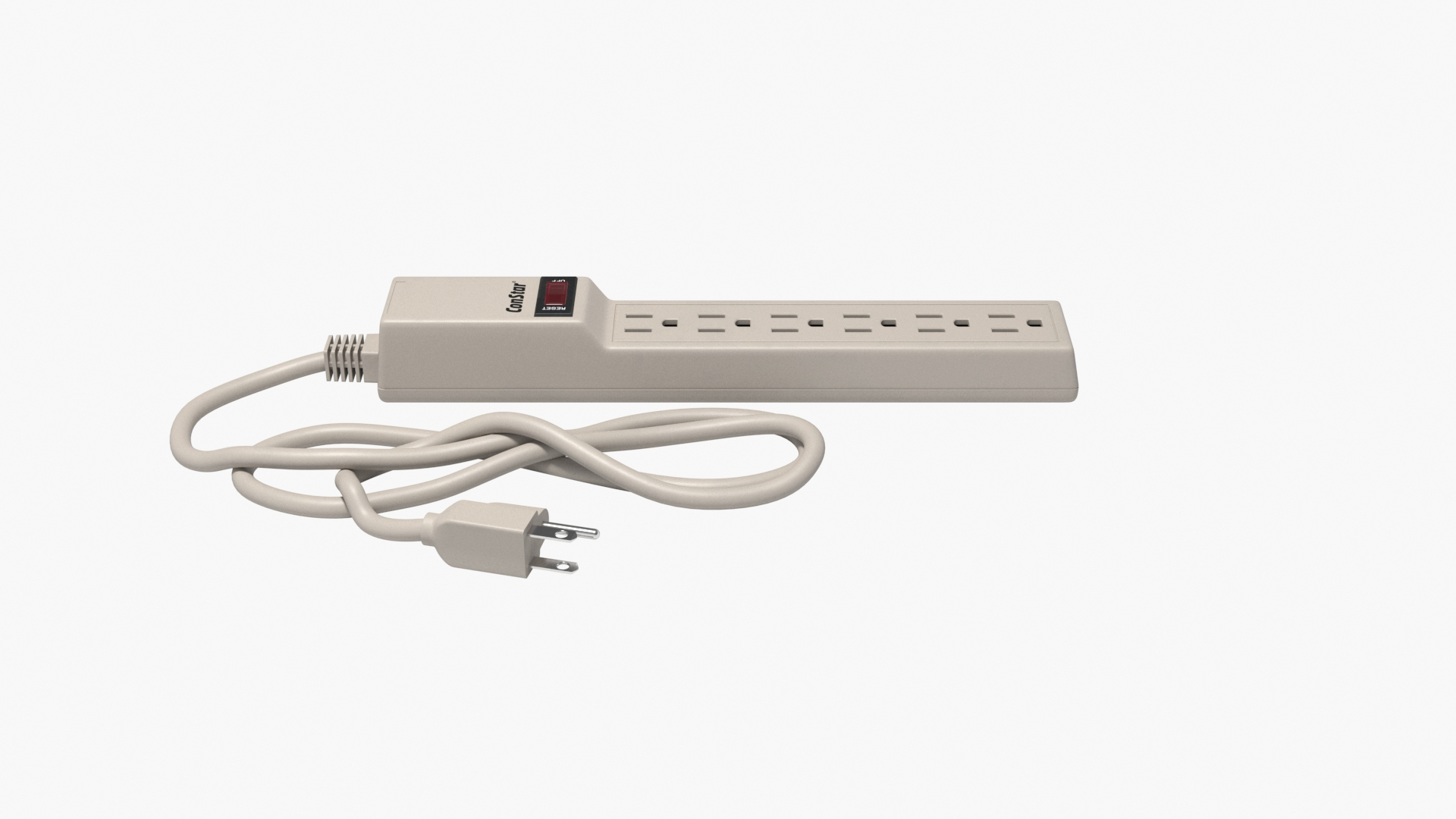 Power Strip Powerstrip 3D Model - TurboSquid 1495300