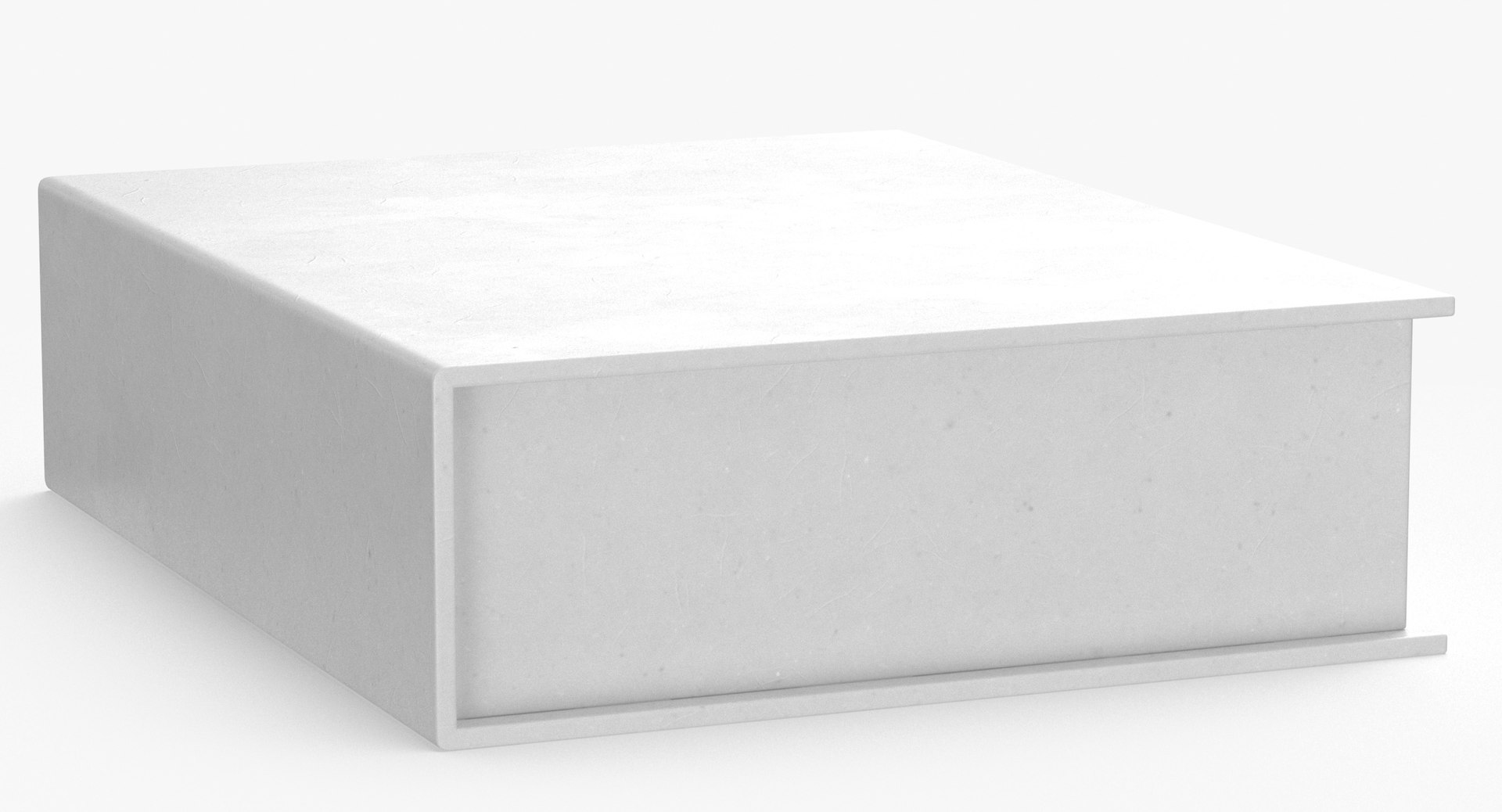 Spine Box Packaging Type 03 Different Poses Blank And Generic 3D Model ...