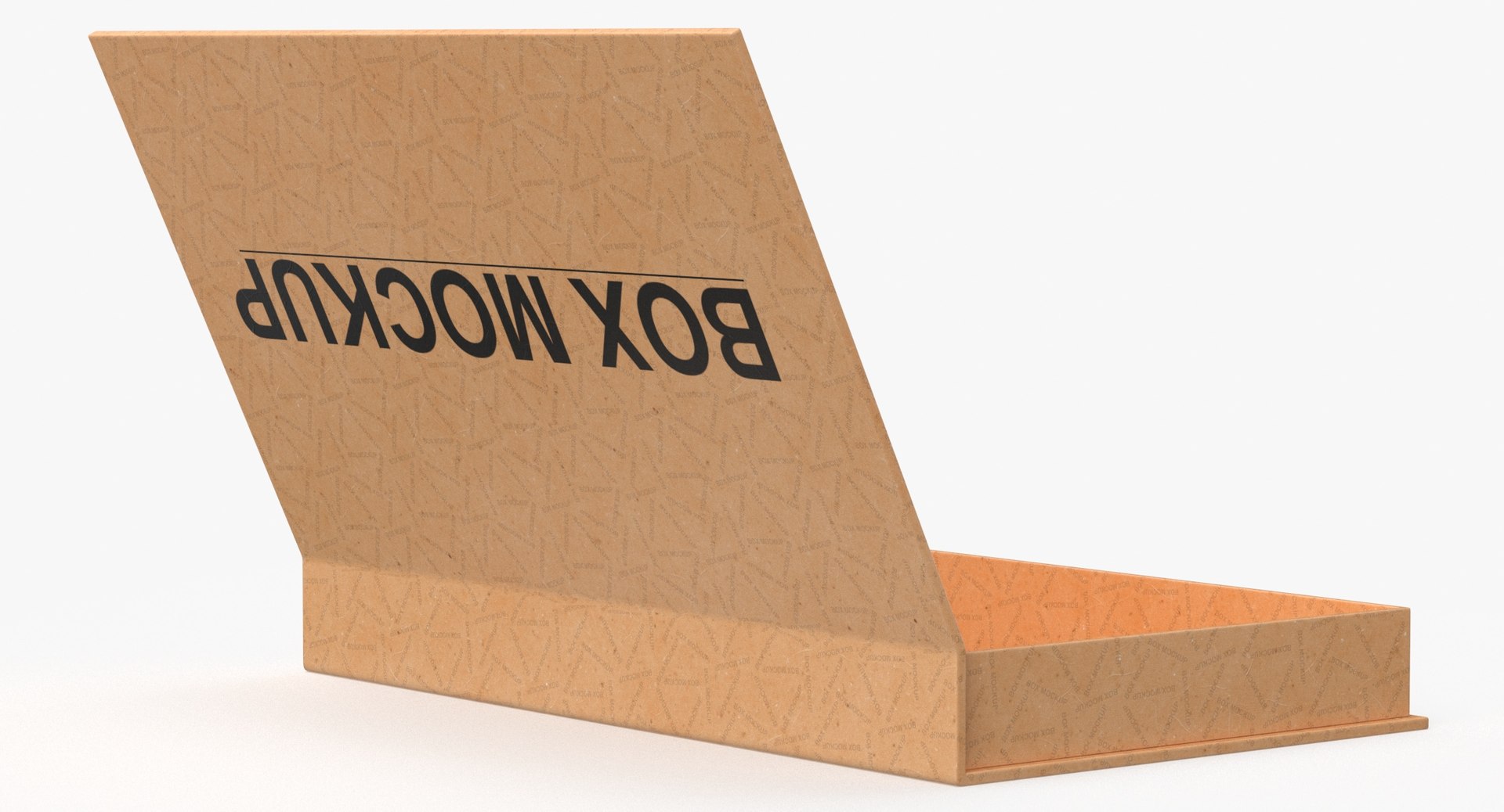 Spine Box Packaging Type 03 Different Poses Blank And Generic 3D Model ...