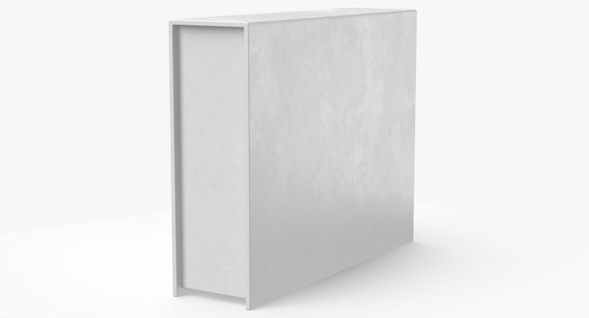 Spine Box Packaging Type 03 Different Poses Blank And Generic 3D Model ...