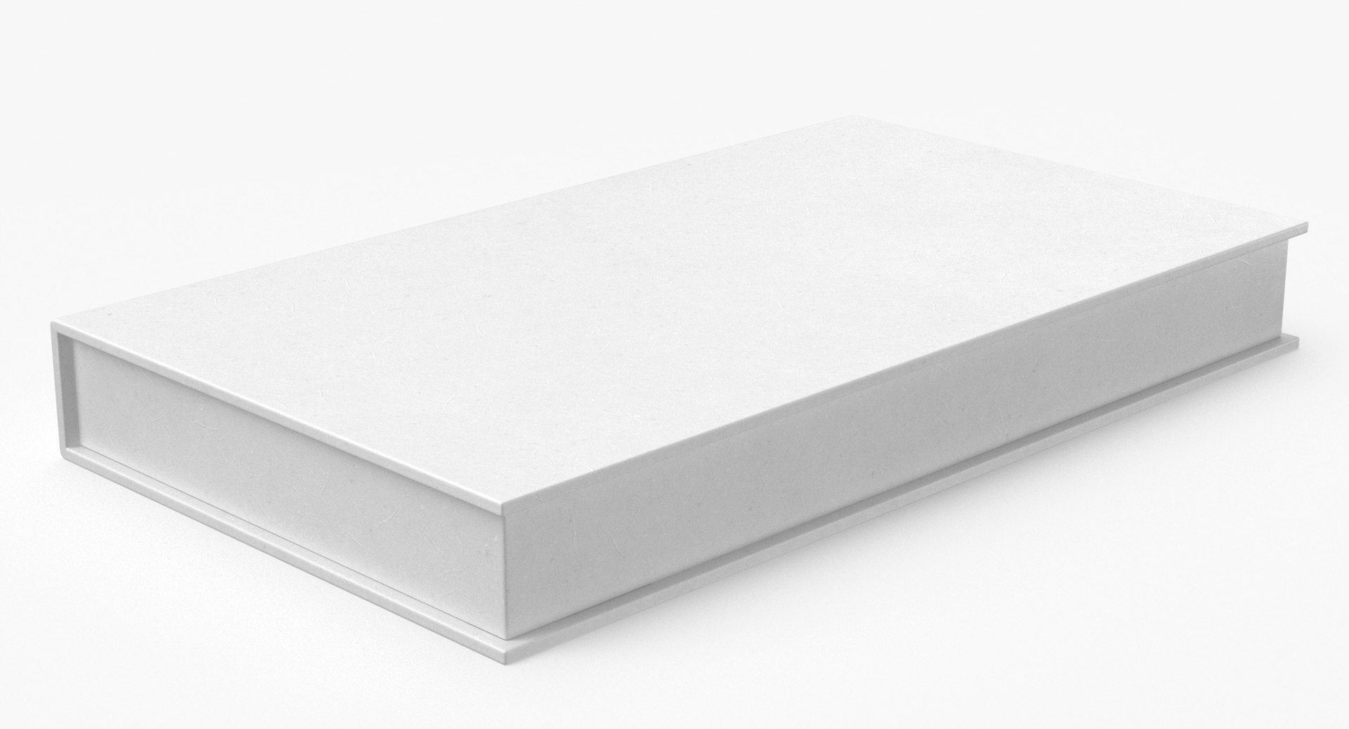 Spine Box Packaging Type 03 Different Poses Blank And Generic 3D Model ...