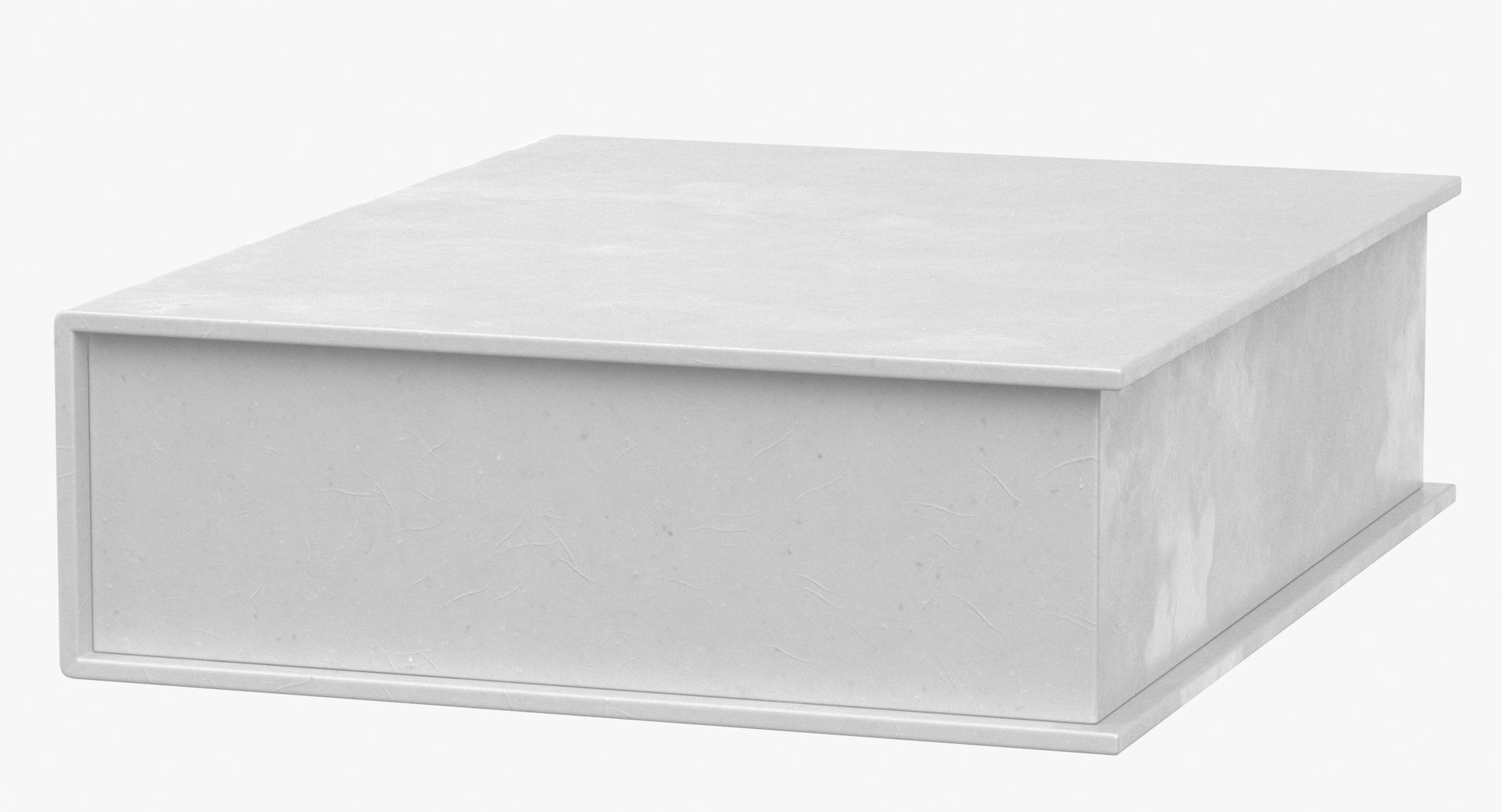 Spine Box Packaging Type 03 Different Poses Blank And Generic 3D Model ...