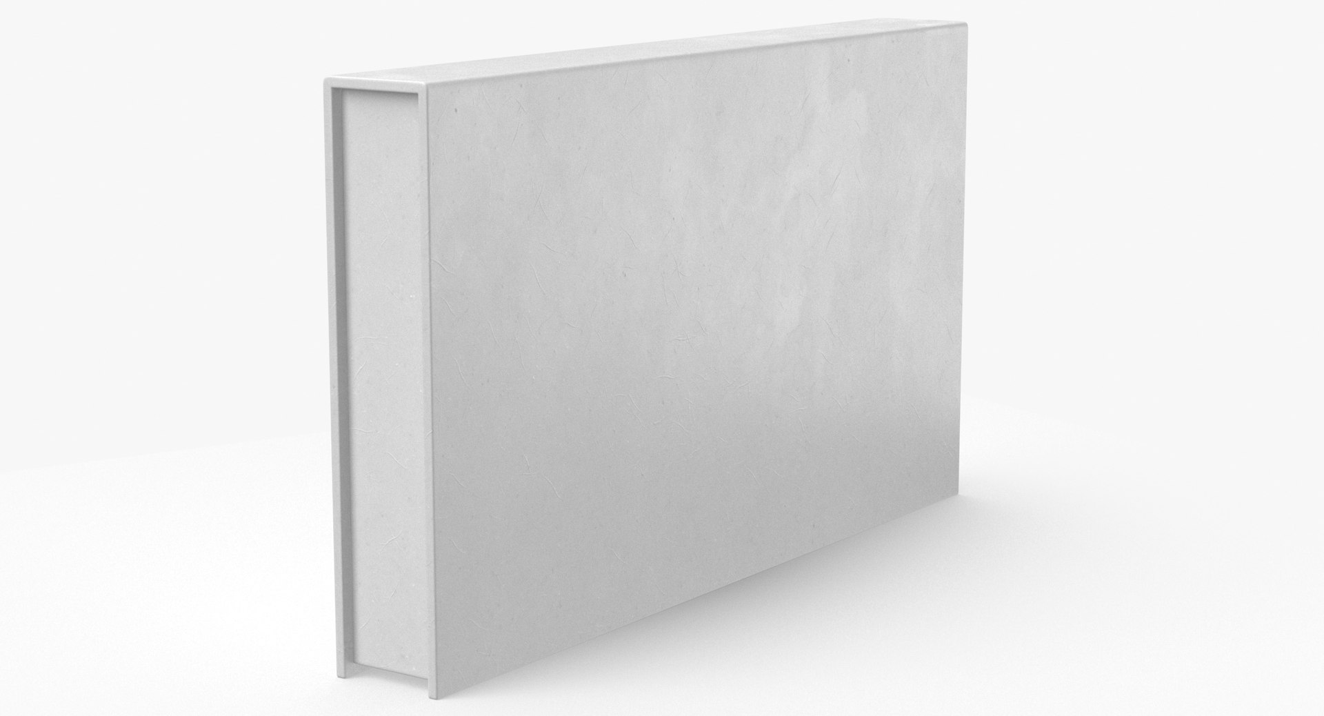 Spine Box Packaging Type 03 Different Poses Blank And Generic 3D Model ...