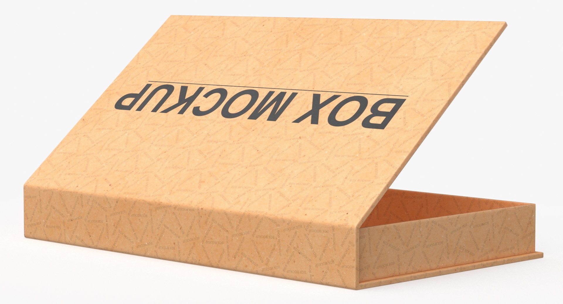 Spine Box Packaging Type 03 Different Poses Blank And Generic 3D Model ...