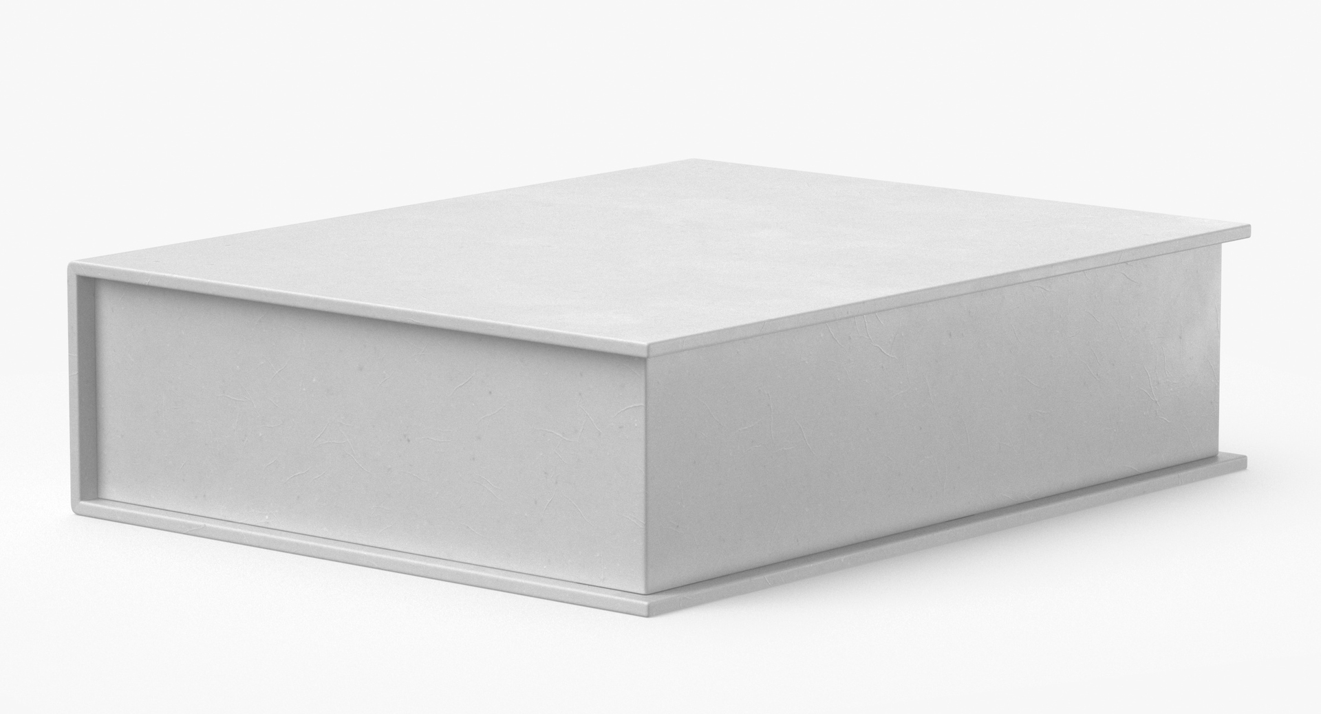 Spine Box Packaging Type 03 Different Poses Blank And Generic 3D Model ...