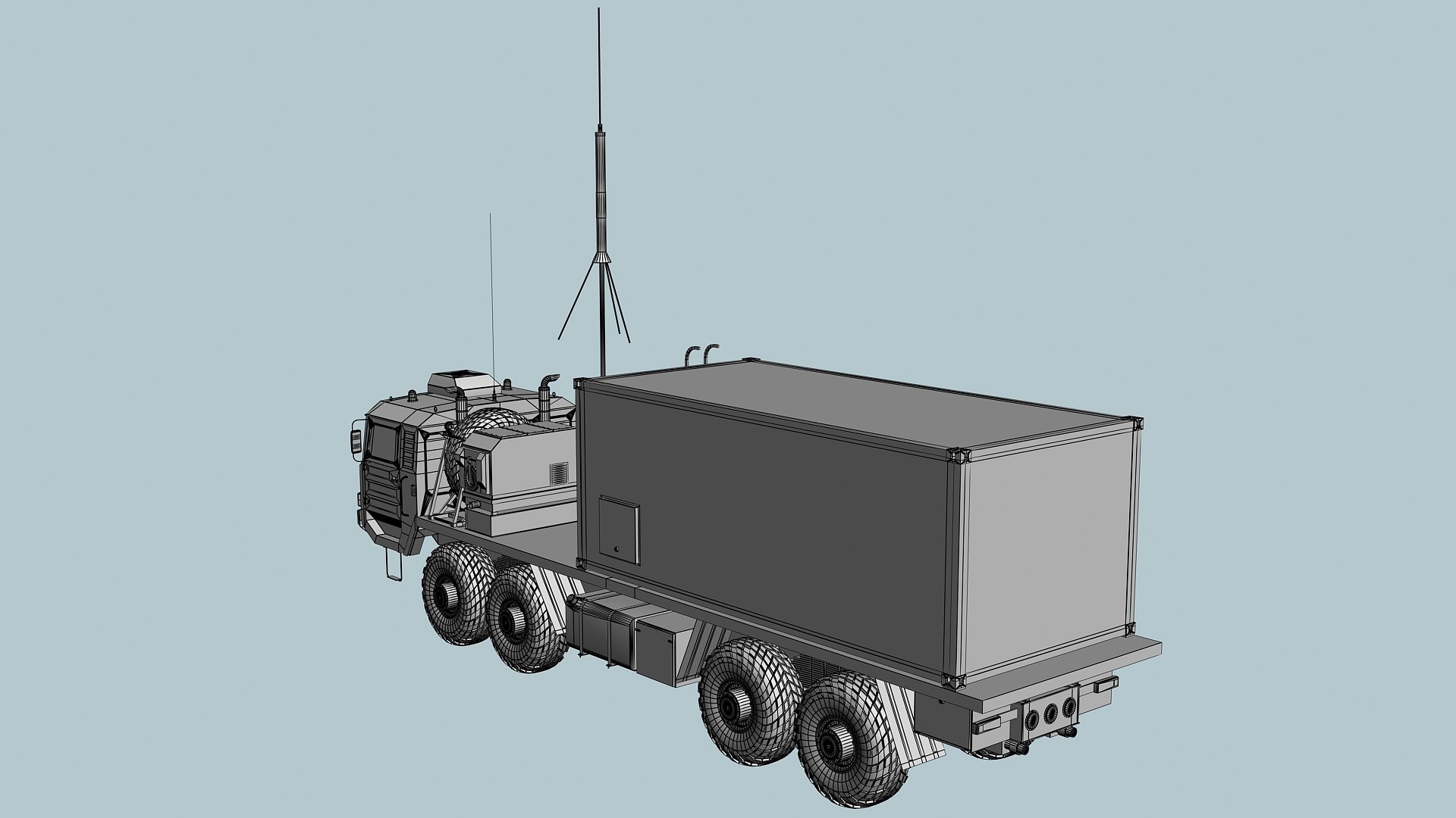 3D HQ-9 TWS-312 Command Post Model - TurboSquid 1836648