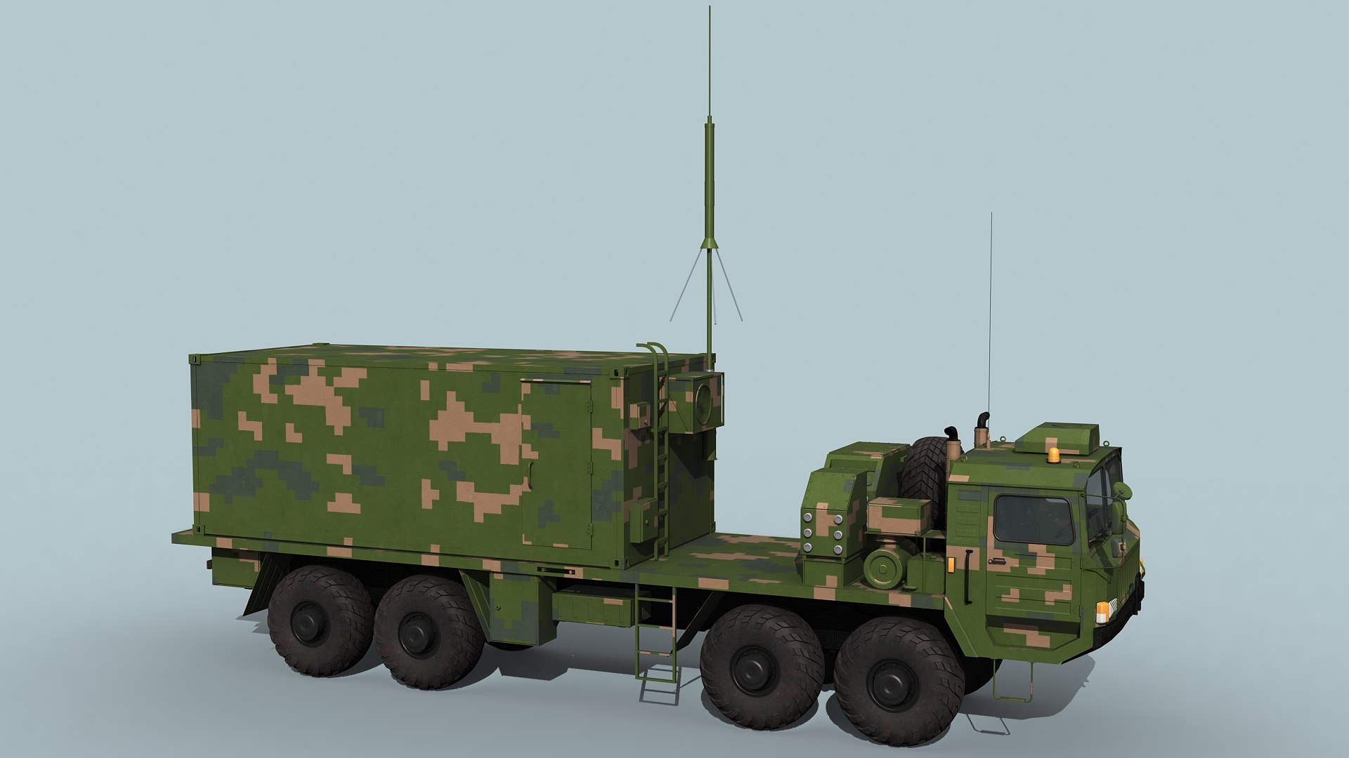 3D HQ-9 TWS-312 Command Post Model - TurboSquid 1836648