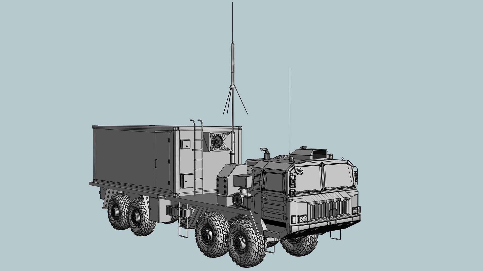 3D HQ-9 TWS-312 Command Post Model - TurboSquid 1836648