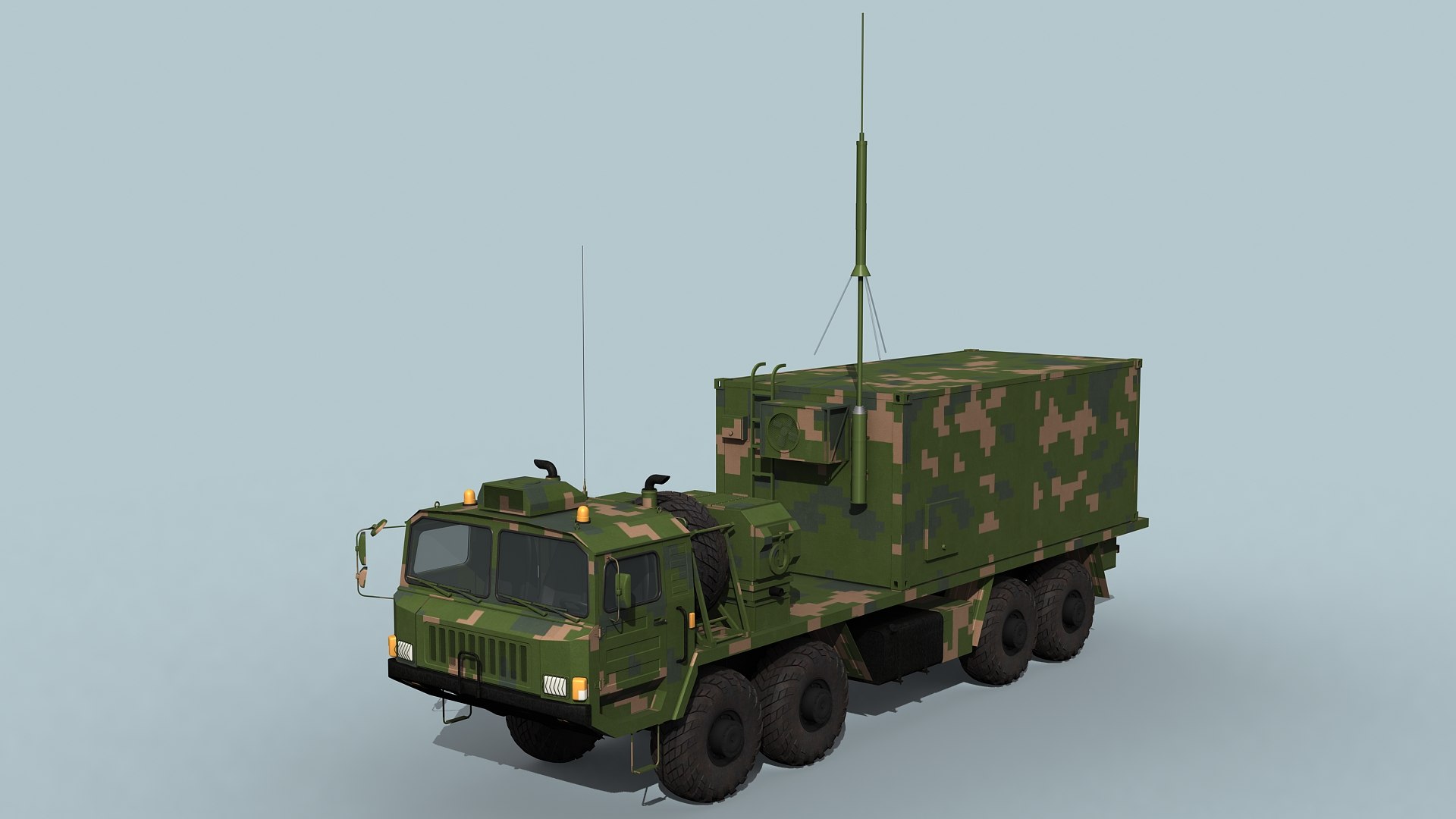 3D HQ-9 TWS-312 Command Post Model - TurboSquid 1836648