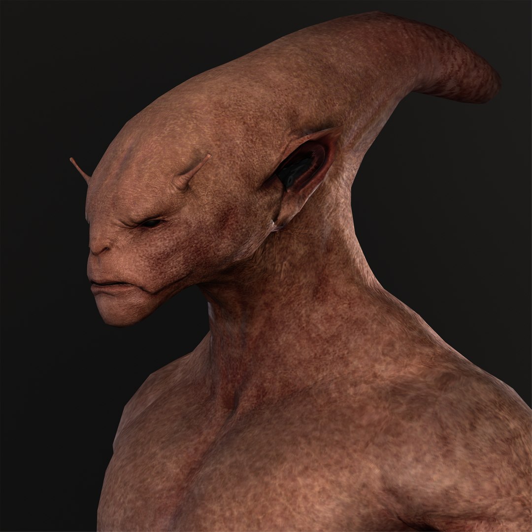 3d Tarak Alien Ztl Model
