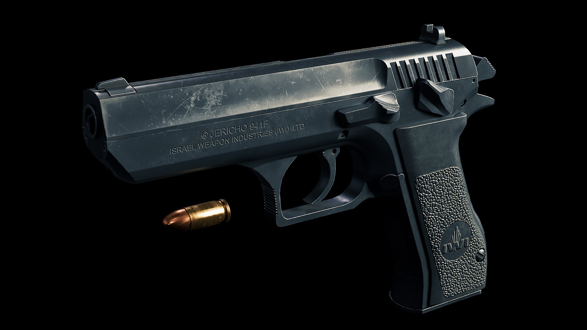 IWI Jericho 941F Pistol 3D - TurboSquid 2140713