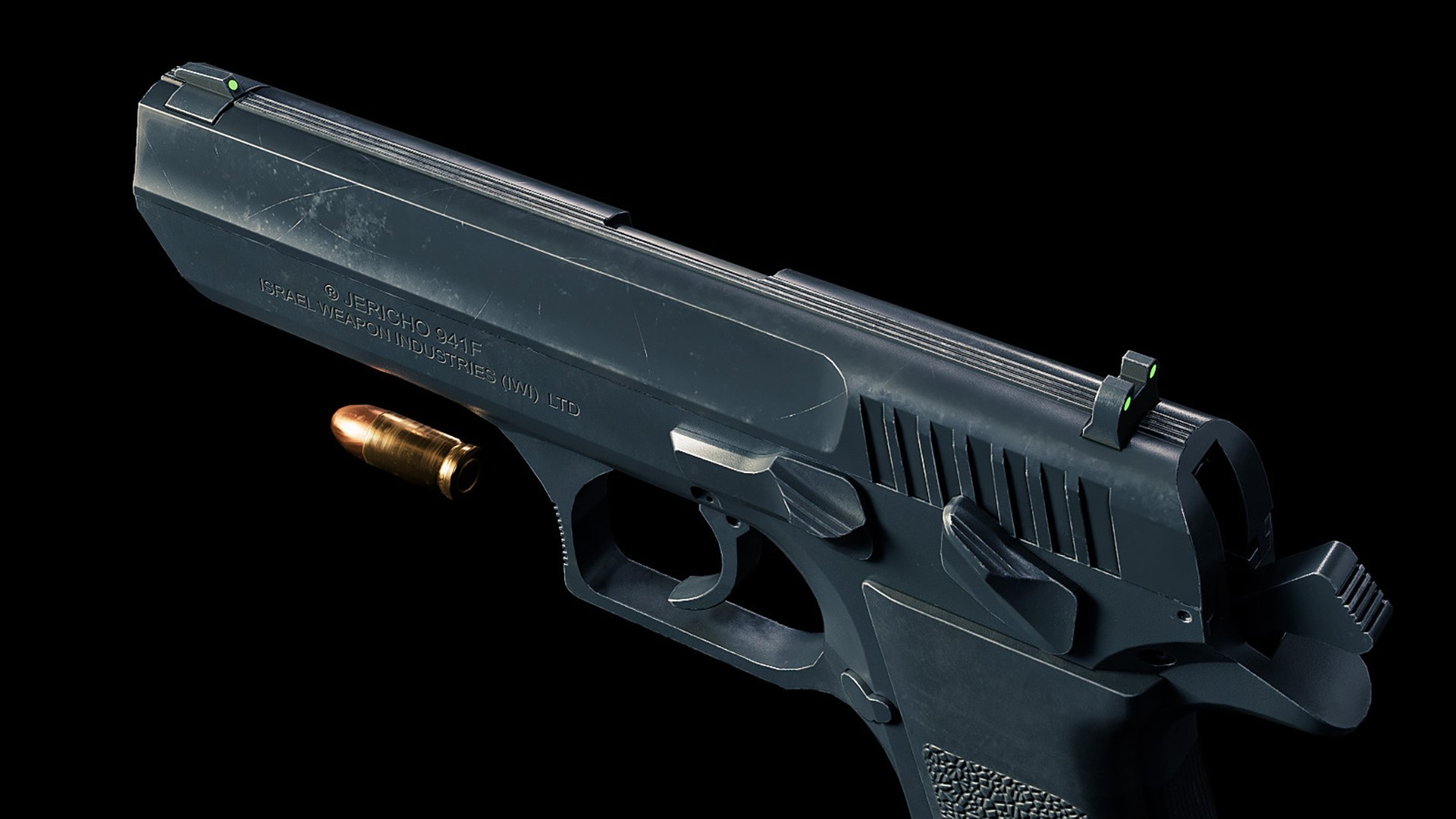 IWI Jericho 941F Pistol 3D - TurboSquid 2140713