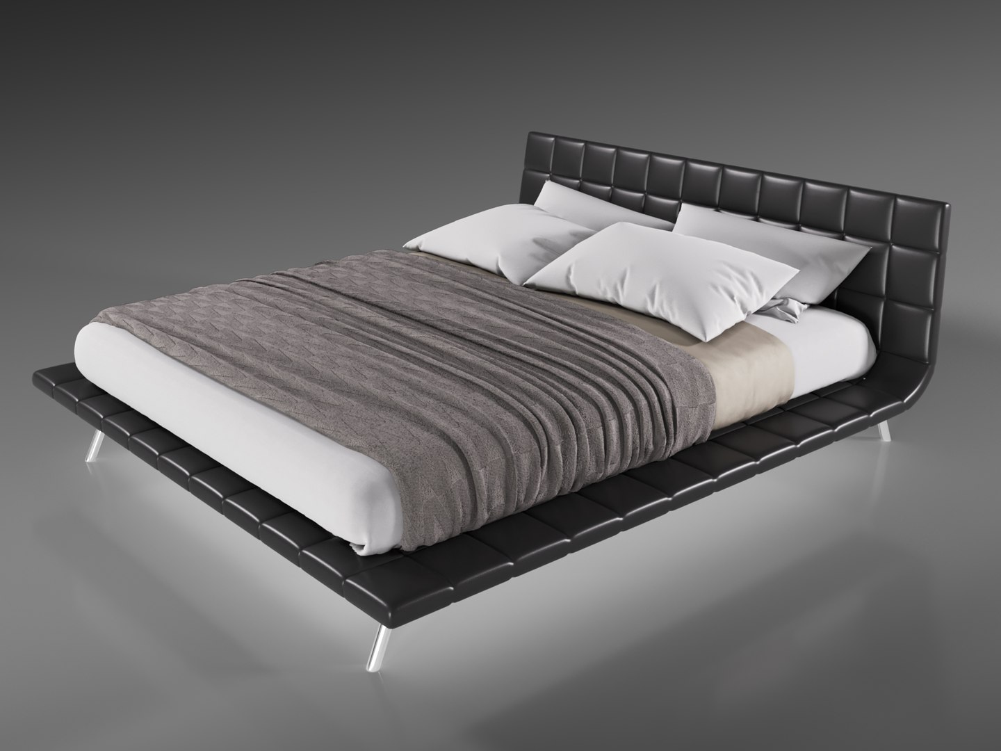 Onda bed poliform 3D model - TurboSquid 1704584